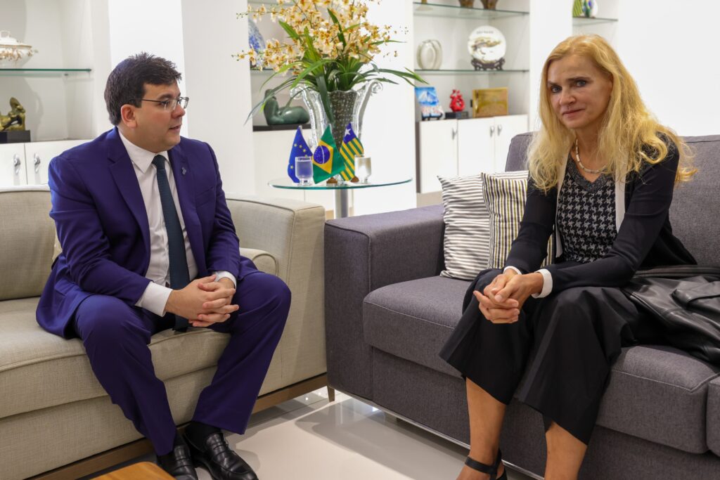 Governador discute projeto de hidrogênio verde com embaixadora da União ...